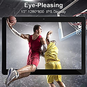 Veidoo Android Tablet 10 inch, 2GB RAM 32GB Storage, Tablets 10.1'' IPS HD Touch Screen, Quad-Core, Dual Camera, Bluetooth, WiFi, 3G Phone Call Tablet PC with Dual Sim Card, Google Play Store