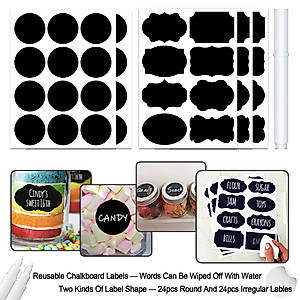 Small Mason Jars with Labels, 6 OZ Glass Jars with Metal Lids, Overnight Oats Jars , Regular Mouth Mason Bottle, Pint Canning Jars, Mini Glass Storage for Jelly, Candy, Jam, Honey, Pickle (20units)