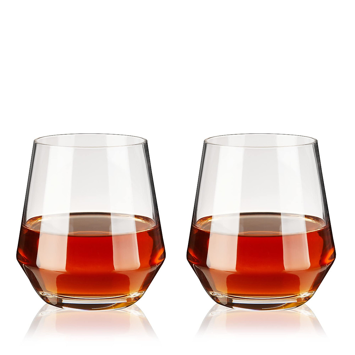 True Whiskey Glass & Ice Sphere Set, 2 Whiskey Tumblers, 1 Ice Sphere Mold, Bourbon Glass Set, cool gadgets for men, ice mold, rocks glasses, cocktail set