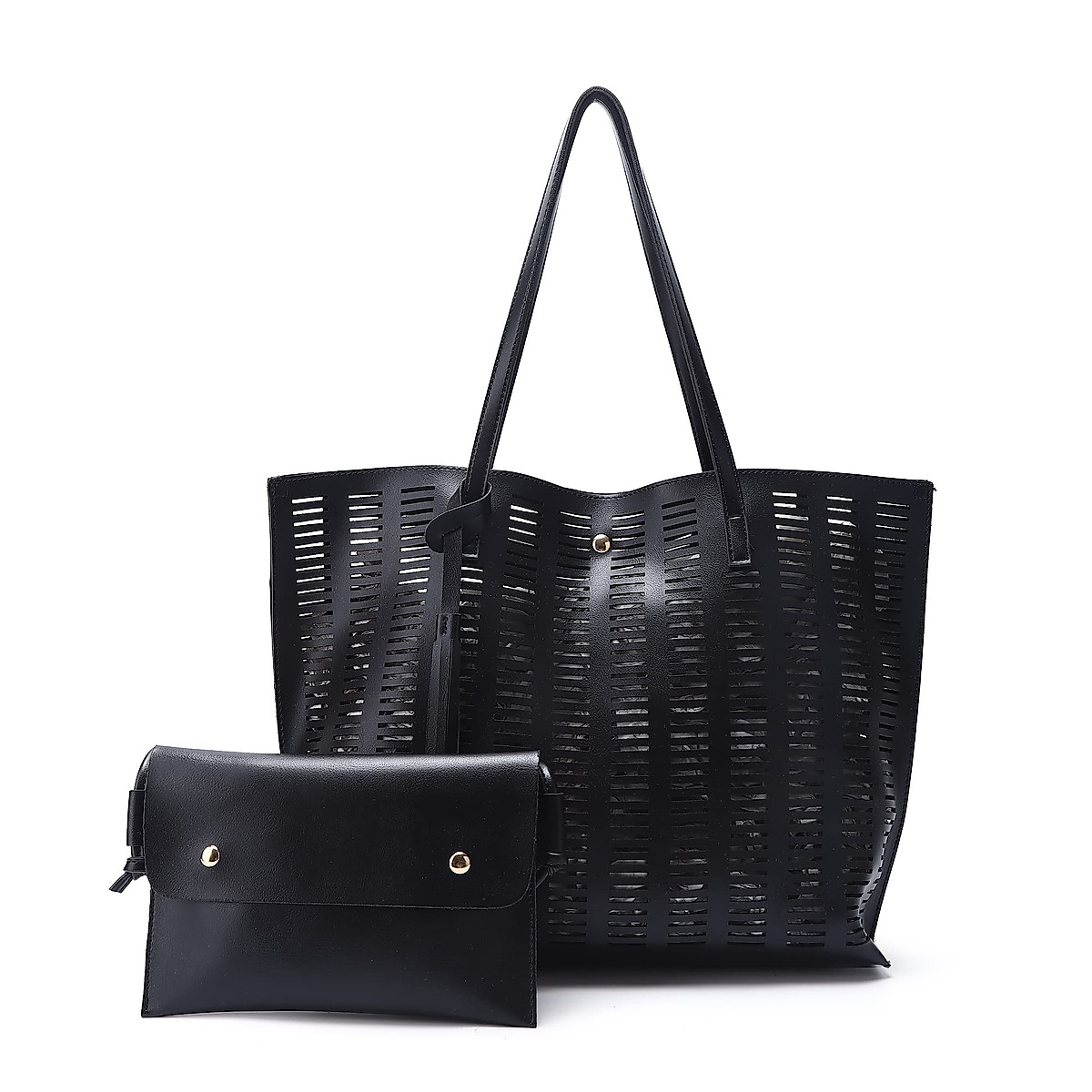 K.EYRE Beach Bags Tote Tassels Bag Hobo Shoulder Bags Purse With a small bag