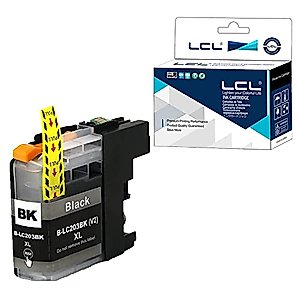 LCL Compatible Ink Cartridge Replacement for Brother LC2032PKS LC203XL LC201XL LC203 LC201 LC203BK MFC-J485DW J680DW J880DW J4320DW J4420DW J4620DW J5520DW J5620DW J5720DW J480DW J460DW(10-Pack Black)