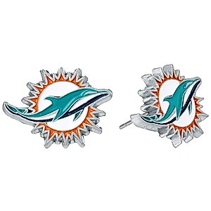 NFL Miami Dolphins Stud Earrings