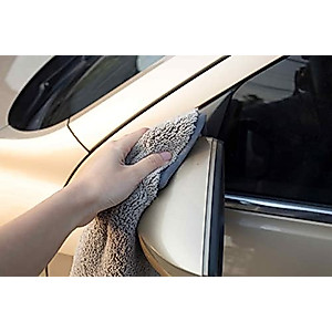ANOUR Microfiber Towels for Cars Plush Microfiber Car Drying Towel Scratch-Free 36” x 25” Durable Cloth for Car Cleaning