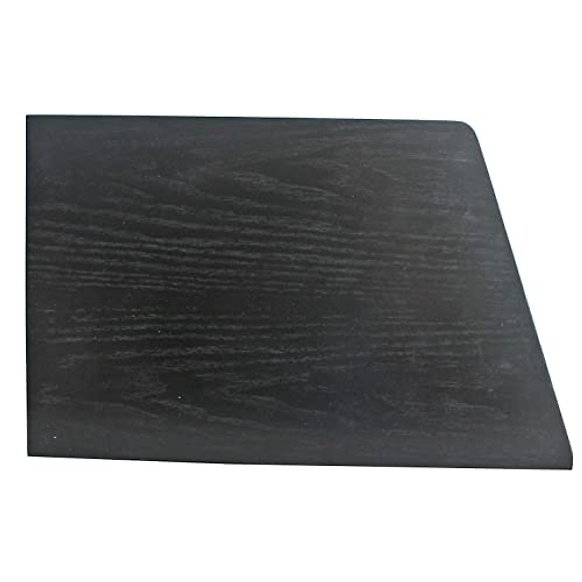 DisplayGifts Knife Storage Glass Top Display Case Holder Tool Storage Cabinet with Felt Bottom Drawers Black