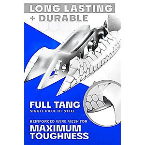 Dalstrong Paring Knife - 3.5" - Frost Fire Series - High Chromium 10CR15MOV Stainless Steel - Frosted Sandblast Finish - White Honeycomb Handle - Leather Sheath - NSF Certified