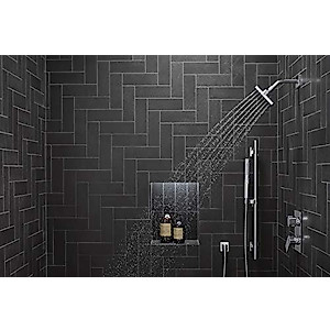 Katalyst 24805-CP Parallel 2.5 gpm Single-Function Showerhead Air-Induction Technology, Polished Chrome