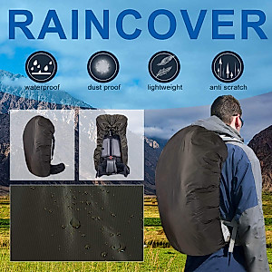 onewind Versatile Hammock Gear Sling or Backpack Rain Cover, Ultralight Waterproof Underbelly Gear Hammock Storage to Place Backpack, Clothes, Quilt, Food or 90L Packing Cover, Hammock Protector