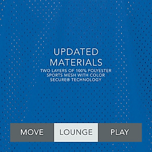 Augusta Sportswear Men's Standard Tricot Mesh Reversible Jersey 2.0, Royal/White