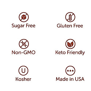 Jordan's Skinny Sauce - Gluten Free - Keto - Kosher - Made in the USA (Sugar Free Salted Caramel Sauce, 12 fl oz)