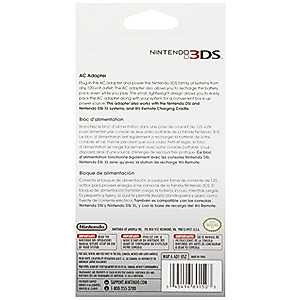 Nintendo 3DS Compatible with 3DS / 3DS XL / 2DS AC Adapter