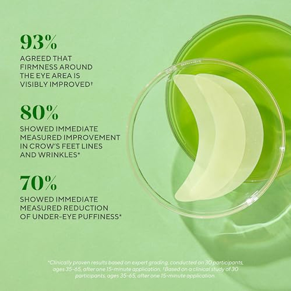 Murad Dr. Zion Retinol Youth Renewal Eye Masks – No-Slip Under Eye Patches for Fine Lines, Wrinkles, Crow’s Feet and Puffy Eyes - Full Absorption Treatment Strips, 5 Pairs