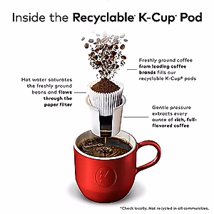 Kahlua Coffee Original, Keurig Single Serve K-Cup Pods, Light Roast Coffee, 48 Count