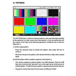AVMATRIX SG-12G Metal Frame 7" IPS Screen 12G-SDI Audio Monitor and Signal Generator with 12G-SDI and SFP Out Built in 500mAh Battery by VIVITEQ (AVMATRIX USA Official Seller)