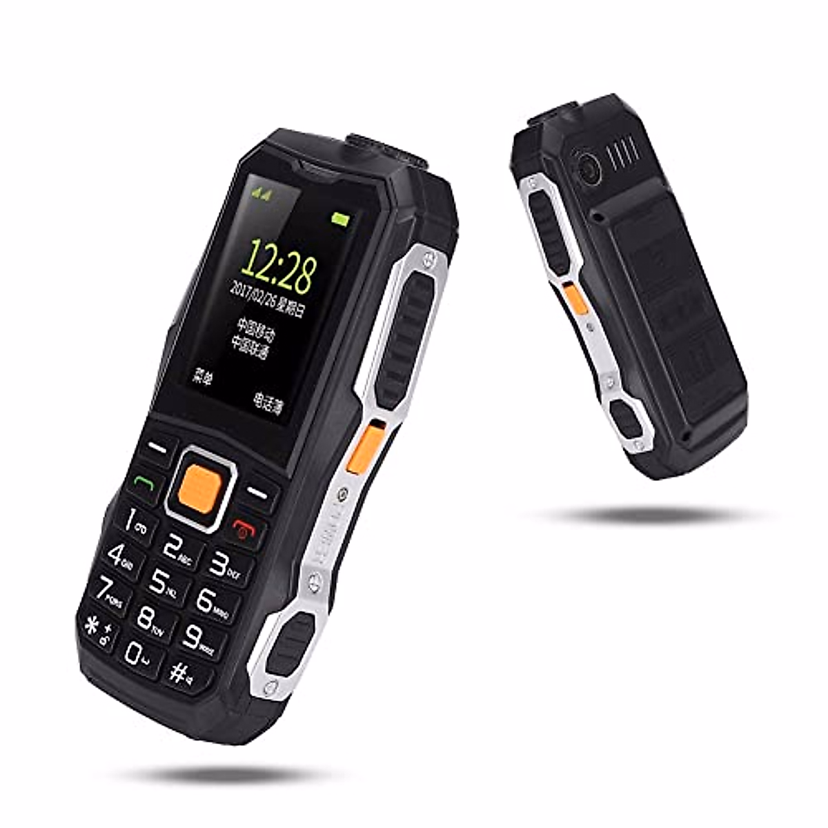 Seniors Cell Phones Dual SIM Dual Standby, 32 + 32M Unlocked Phone GSM Mobile Unlocked Cell Phones for Seniors, Bar Style Unlocked Keyboard Phone for The Elderly, Parents, People with Poor Eyesight