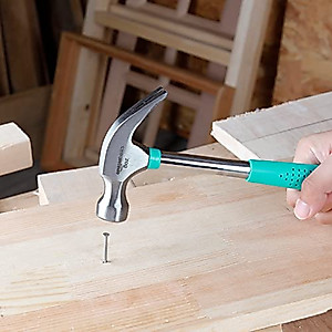 Amazon Basics 8-Ounce Hammer, Turquoise