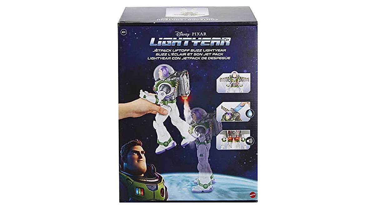 Buzz Lightyear 12-in Action Figure: Jetpack Liftoff Fun