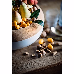 Emile Henry Made in France Large Fruit & Vegetable Storage Pantry Bowl, 14.1 inch diameter, Crème, 9.5liters