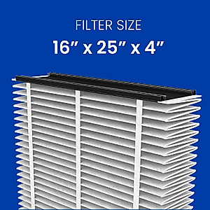 AprilAire 410 Replacement Filter for AprilAire Whole House Air Purifiers - MERV 11, Clean Air & Dust, 16x25x4 Air Filter (Pack of 1)