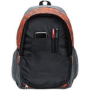 MGgear 18-inch School Backpack, Heavy Duty Multipurpose Backpack, Travel Carryon, Orange