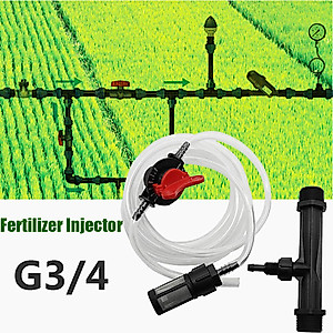 Houchu Garden Irrigation Device Agriculture Ozone Filter Switch Fertilizer Mixer Irrigation Device Garden Supplies Fertilizer Injector