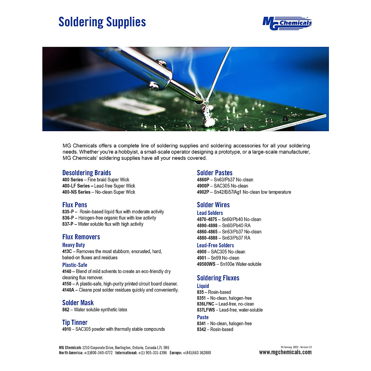 MG Chemicals 421A Liquid Tin, Tin Plating Solution, 125mL Bottle
