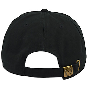 JLGUSA Red Rose Embroidered Dad Cap Hat Adjustable Polo Style Unconstructed (Black)