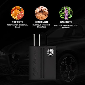 Alfa Romeo Alfa Romeo Black Men EDT Spray 4.2 oz