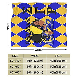 LMGSX Sigma Gamma Rho Throw Blanket Super Soft Velvet Blanket Men Women Kids Gifts,tparaphernalia,Gifts,sorority50 x40, 50 inches x40 inches
