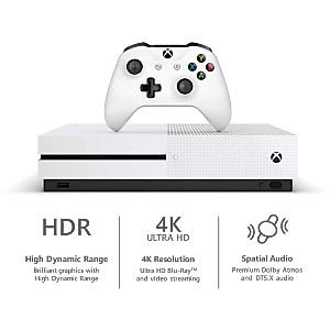 Xbox One S 500GB Console - Madden NFL 18 Bundle [Discontinued] (Renewed)