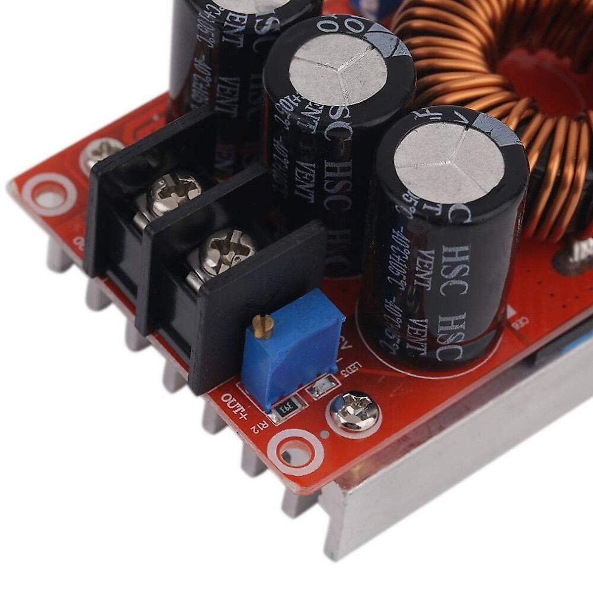 Aideepen 1200W 20A DC Converter Boost Car Step-up Power Supply Module Adjustable Voltage Converter 8-60V to 12-83V