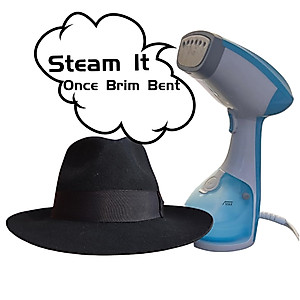 Classic Black Men's Wool Felt Godfather Gangster Mobster Gentleman Fedora Hat (L = 59cm (7 3/8))