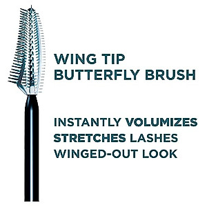 L'Oreal Paris Voluminous Butterfly Mascara, Washable, Blackest Black, 0.22 Fl. Oz., 1 Count