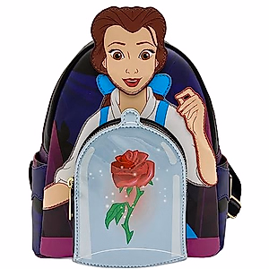 Loungefly Beauty and the Beast Belle Enchanted Rose Mini Backpack Toyz N Fun Exclusive
