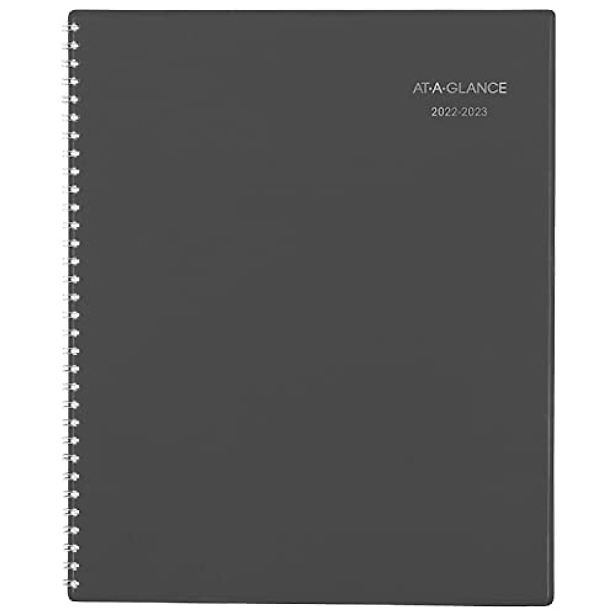AT-A-GLANCE 2022-2023 Planner, Weekly & Monthly Academic Appointment Book, 8-1/2" x 11", Large, DayMinder, Charcoal (AYC52045)
