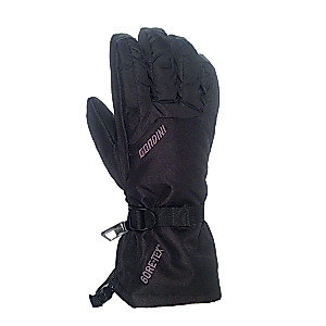 Gordini Women's Standard Gore-Tex Gauntlet Gloves, Black, Medium