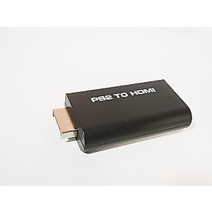 SOUTHSKY Upgrade Mini PS2 to HDMI Video Converter Adapter with 3.5mm Audio Output for Playstation 2 Game Console 480P/1080p TV HDMI Monitor