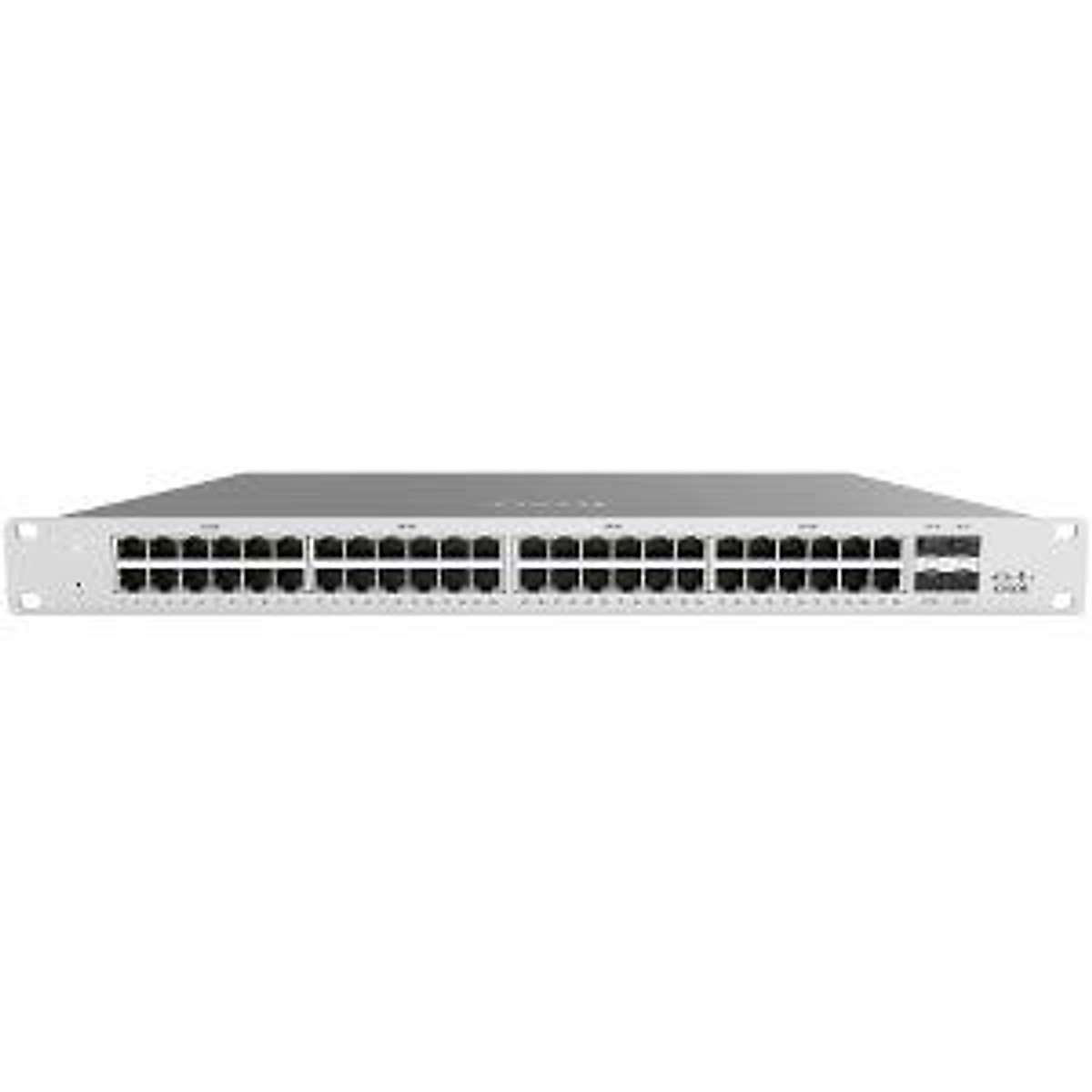 CISCO DESIGNED Meraki Cloud Managed MS120-48FP 740W PoE Switch - 48x 1GbE Ports, 4 x 1GbE SFP Uplink, 104 Gbps Switching Capacity (MS120-48FP-HW)