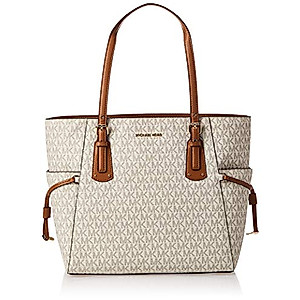 Michael Kors Voyager East/West Signature Tote Vanilla One Size