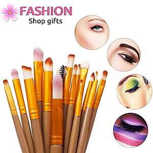 AQwzh 20PCS Make Up Brush Sets, Foundation Eyebrow Eyeliner Blush Cosmetic Concealer Brushes, green and black
