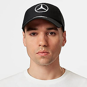 Mercedes AMG Petronas Formula One Team - 2023 George Russell Driver Hat - Black - Unisex - Size: One Size