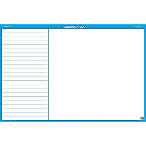 2023 Erasable Calendar, Dry Erase Wall Planner by SwiftGlimpse, 36" x 24", Large, Horizontal, Reversible for Large Planning Space