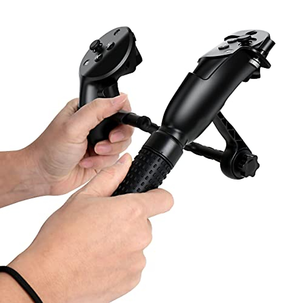 Fishing Rod Game Kit Compatible with Meta Oculus Pro Controller VR Fishing Reel Aceessories