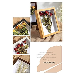 Shadow Box Picture Frame,Frame for Dried Flowers,1.2" Deep Hollow Display Frame,Graduation Cap Shadow Box for Wall and Tabletop Display Bouquet Mementos Medals Photos Memory Box (8.25X11.75)