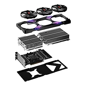 PNY GeForce RTX™ 4080 16GB XLR8 Gaming VERTO EPIC-X RGB™ Overclocked Triple Fan Graphics Card DLSS 3