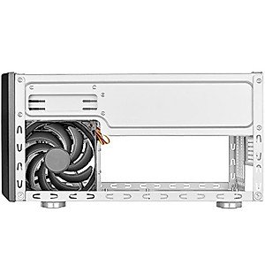 Silverstone Tek Micro-ATX, Mini-DTX, Mini-ITX Small Form Factor Computer Case, Compatible with ATX PSU Cases SG11B