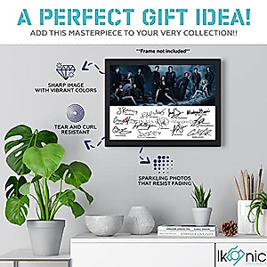 Ikonic Fotohaus The Vampire Diaries X the Originals Ian Somerhalder Joseph Morgan TV Cast Signed Photo Autograph Print Wall Art Home Decor