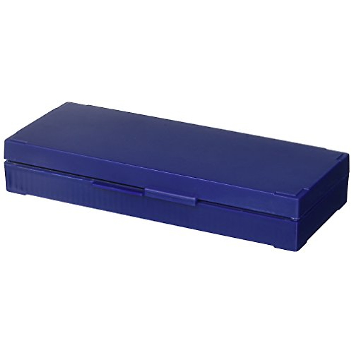 Globe Scientific 513077B ABS Plastic Slide Storage Box for 50 Slides, Cork Lined, Blue