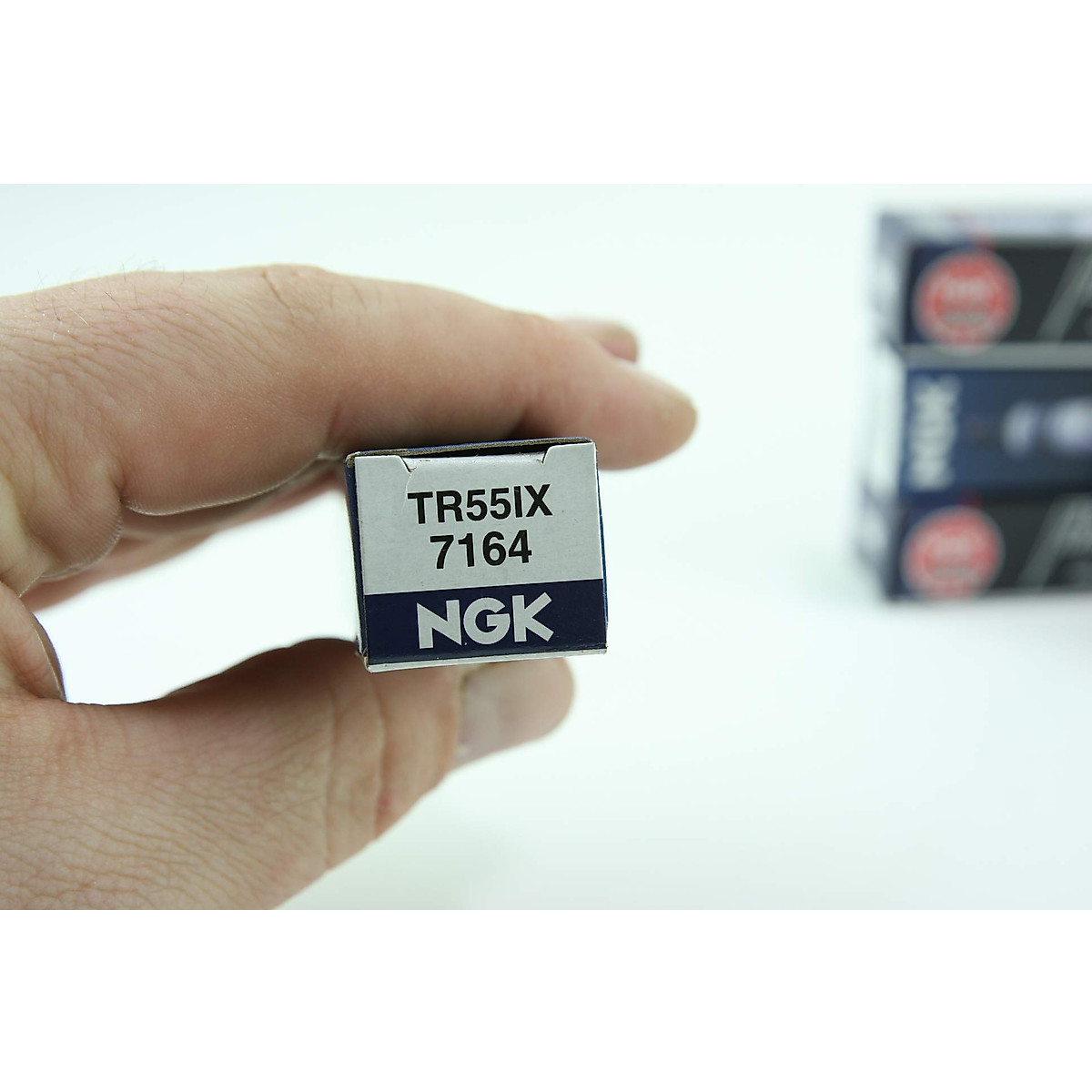 NGK Iridium IX Spark Plugs TR55IX # 7164