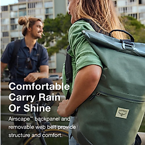 Osprey Arcane Roll Top Waterproof Backpack 25, Pine Leaf Green