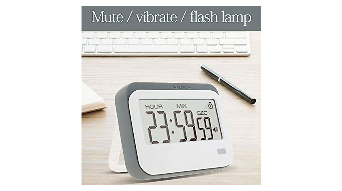 Digital Kitchen Timer - Loud Alarm & Magnetic Stand